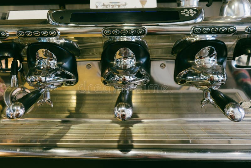 Coffee Machine stock photo. Image of modern, present - 115352316
