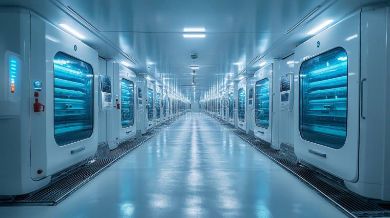 Modern Cold Storage Facility for Logistics and Inventory Management in ...