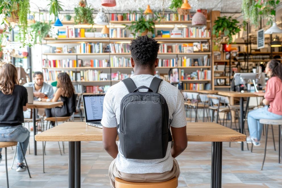 Modern Collaborative Hub: Emerging Leaders Building the Future Stock ...