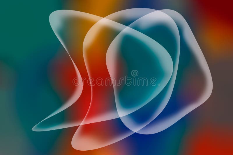 Modern Color Image Design on Background Curves, Color, Pattern ...