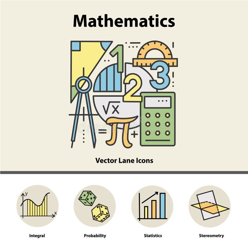 Math Subject Logo Stock Illustrations – 283 Math Subject Logo Stock ...