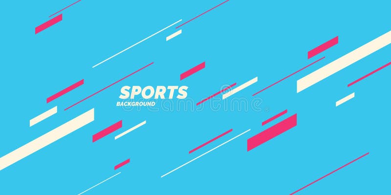 Modern Colored Poster for Sports. Vector Graphics Stock Vector ...