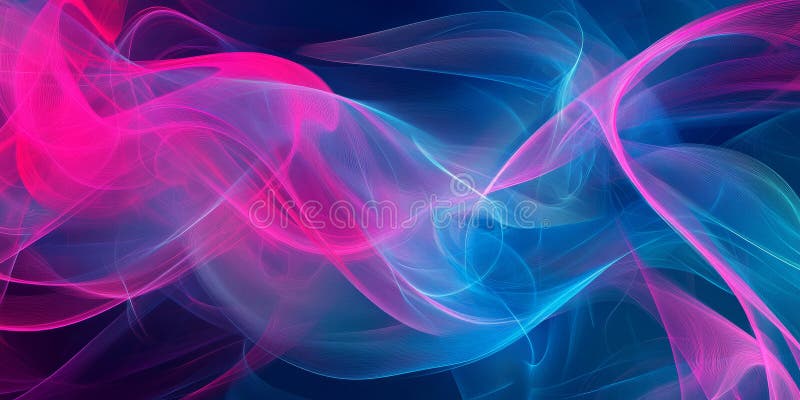 A Modern, Colorful Abstract Background Featuring Sleek, Overlapping ...