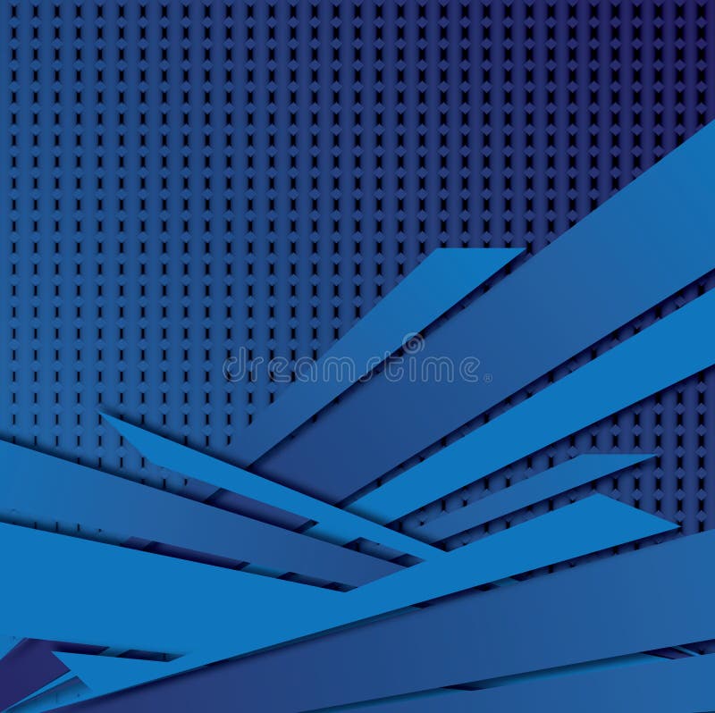 Professional Colorful Blue Color Abstract Geometric Background Vector ...