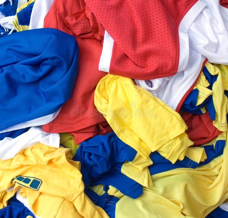 Modern Colorful Cotton Fabric Stock Image - Image of domestics ...