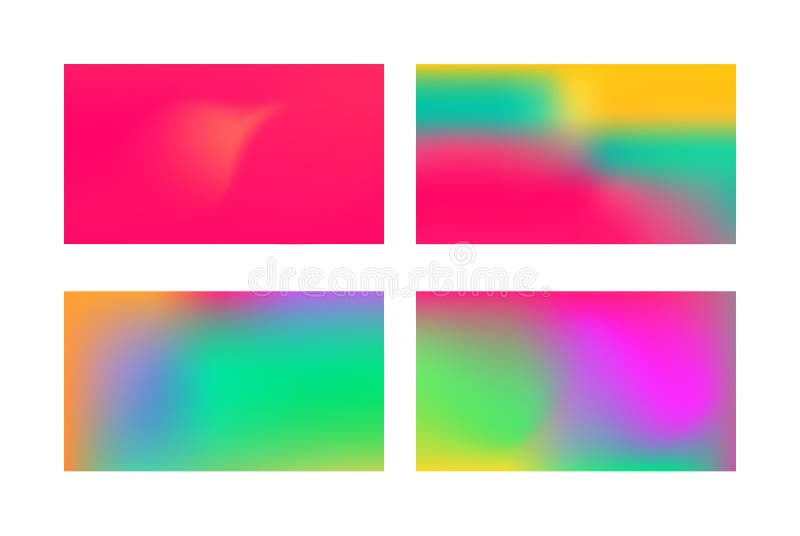 Modern Colorful Flow Poster. Stock Vector - Illustration of paint ...