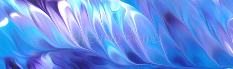 Modern Colorful Flow Poster. Wave Liquid Vector Shape in Blue Color ...