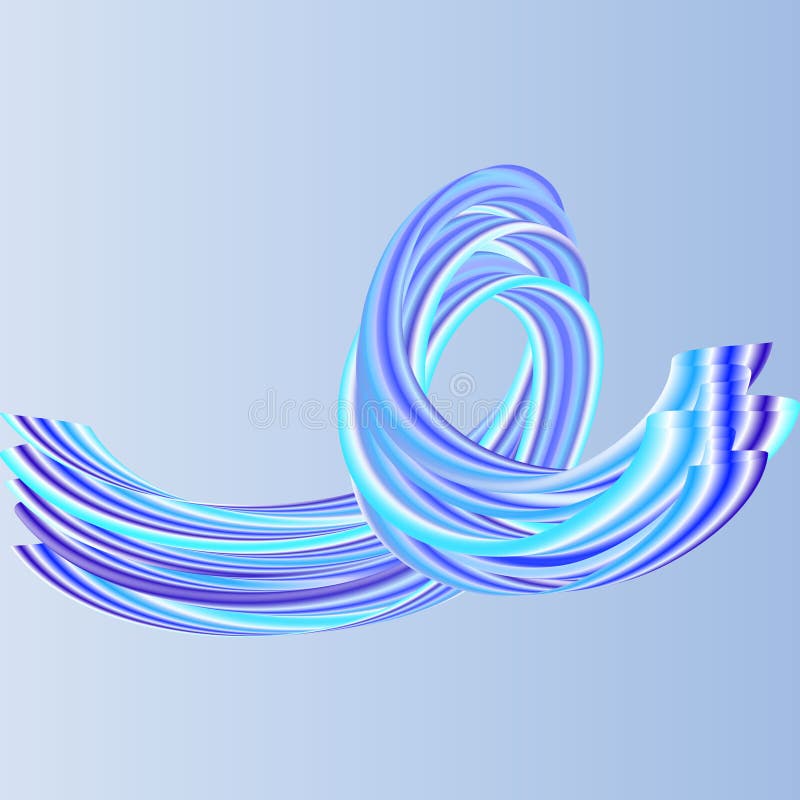 Modern Colorful Flow Wave. Vector Liquid Shape Stock Vector ...