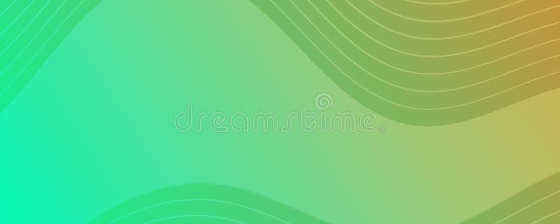 Modern Colorful Gradient Background with Wave Lines Stock Vector ...