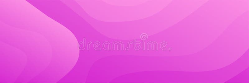 Modern Colorful Pink Wave Wide Banner Background. Abstract Background ...