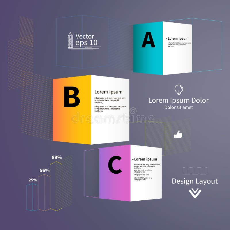 Modern Colors Layout Design, Background, Vector Stock Vector ...