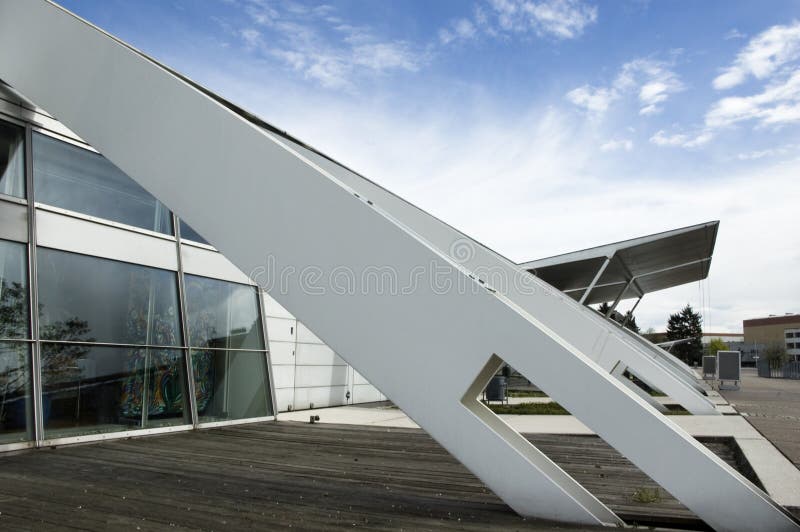 Modern Column stock image. Image of landmark, hall, detail - 28508159