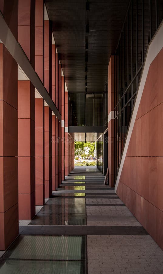 Modern Columns stock image. Image of modern, details, buildings - 129459