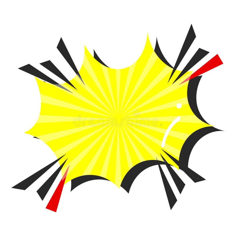 Modern Comic Border Effect stock illustration. Illustration of glowing ...