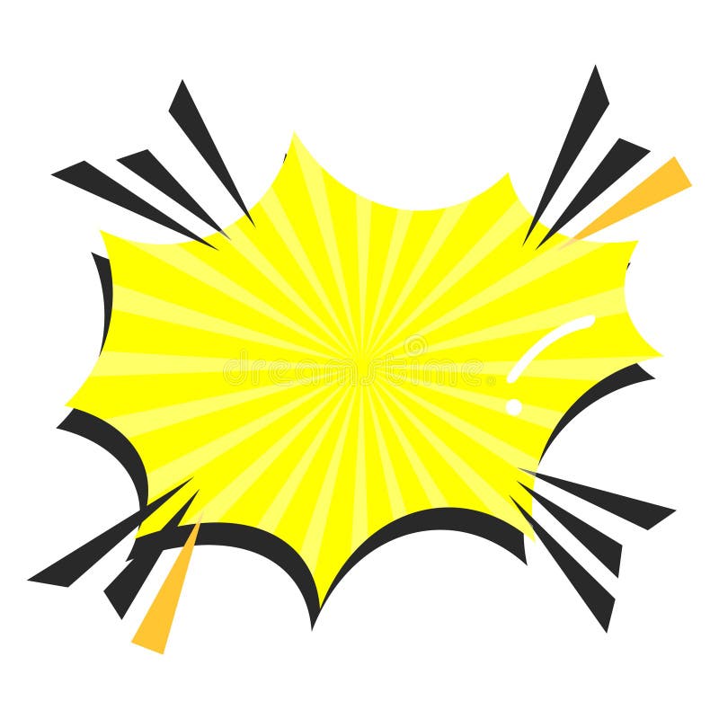 Modern Comic Border Effect stock illustration. Illustration of glowing ...