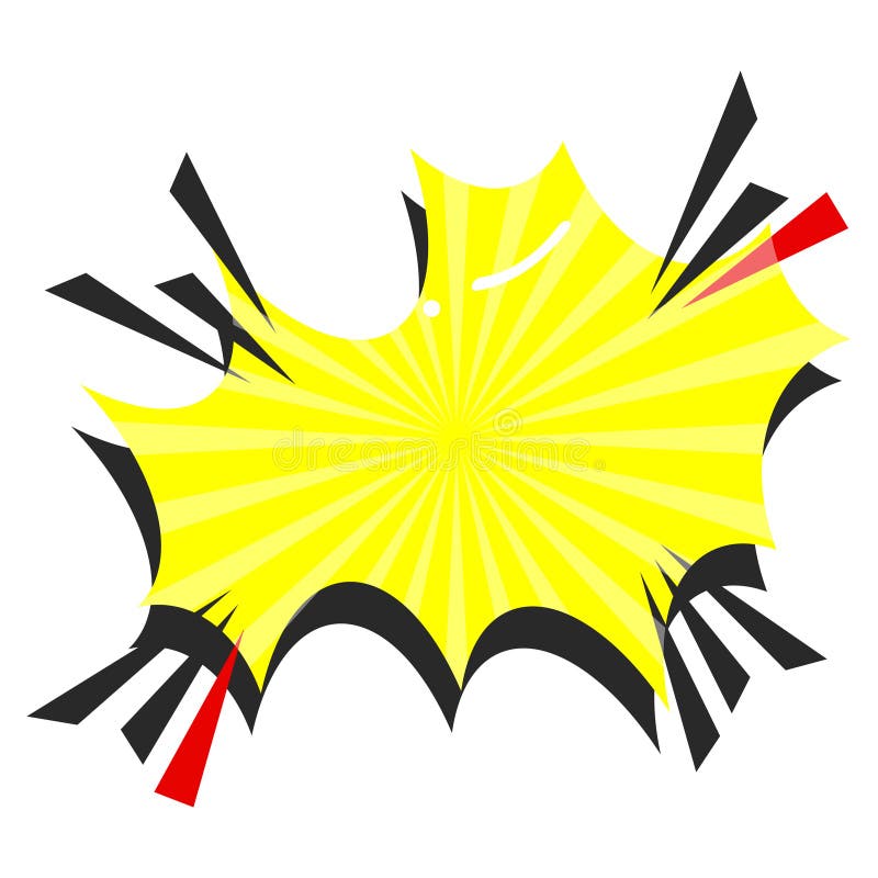 Modern Comic Border Effect stock illustration. Illustration of heroes ...