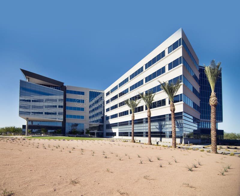 Modern commercial facility stock image. Image of facade - 7126627