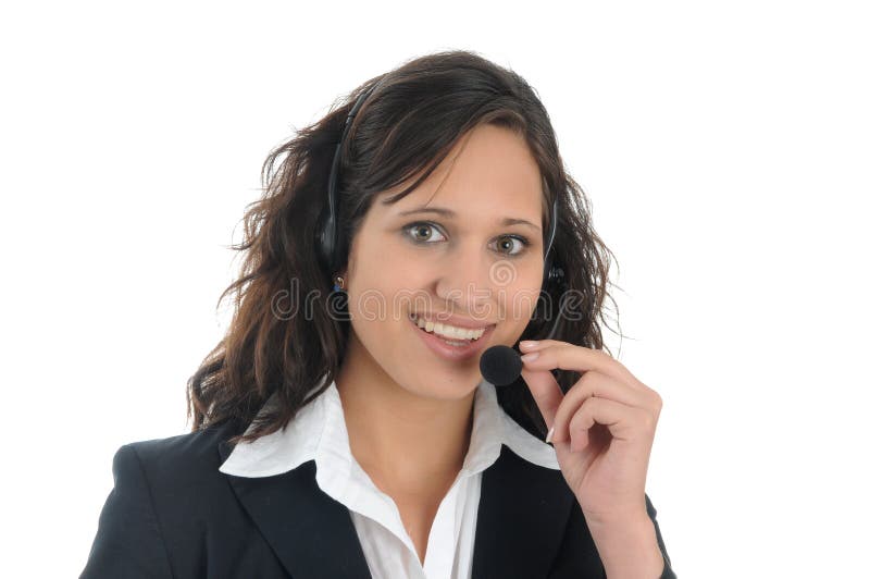 Modern communication stock photo. Image of headset, customer - 10277780