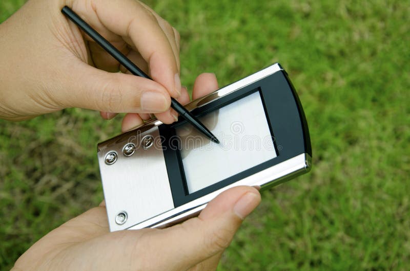 Set of Communication Tools on White Stock Photo - Image of screen ...