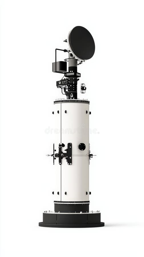 A Modern Communication Tower Featuring Sleek Design and Advanced ...