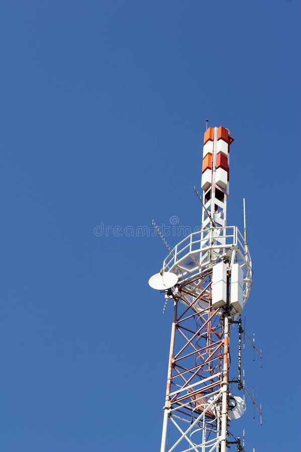 A Telecom Tower editorial stock image. Image of tech - 125091719