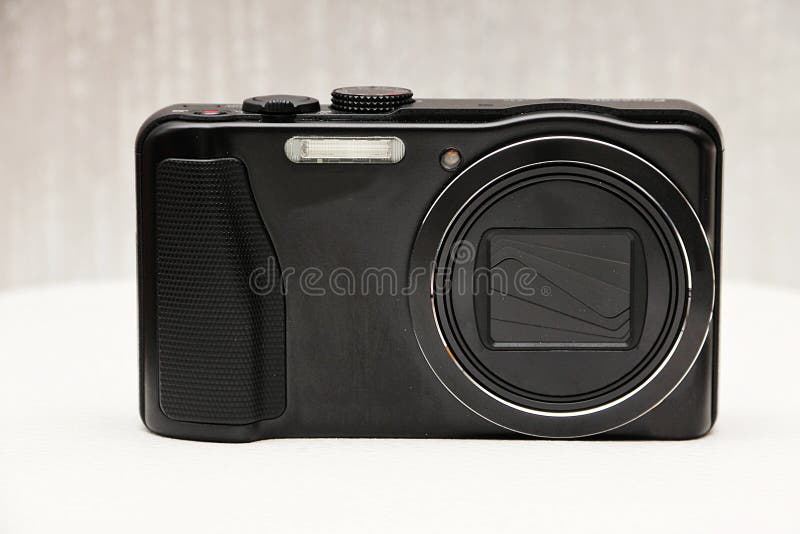 Modern Compact Digital Camera. Stock Photo - Image of technology ...