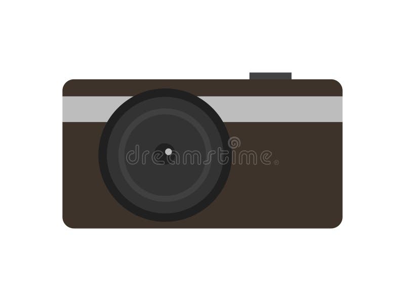 Modern Compact Digital Photo Camera Vector Icon Stock Vector ...