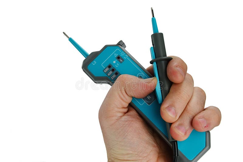 Modern Compact Live Voltage Detector with Retractable Test Probe ...