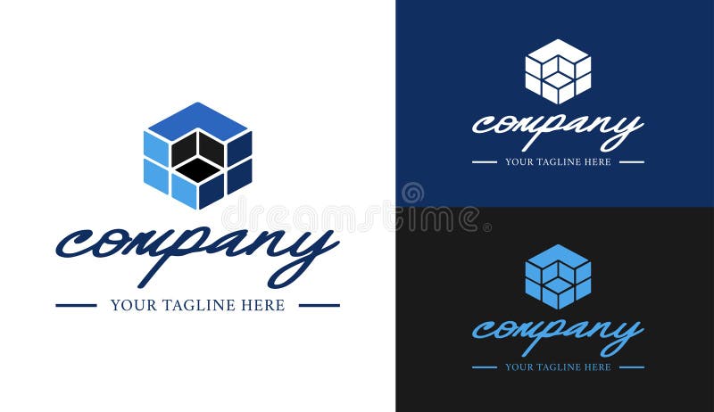 Company Logo Vector Design Element for Your Company Logo. Flat Vector ...