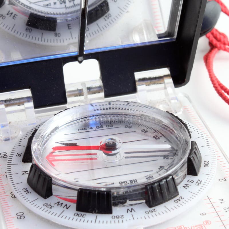 Modern Compass stock image. Image of direction, travel - 18015865