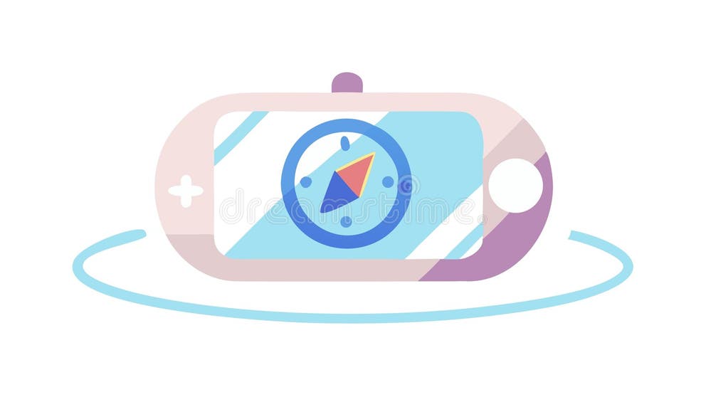 Modern Compass Icon, Abstract Direction Symbol, Vector Design ...