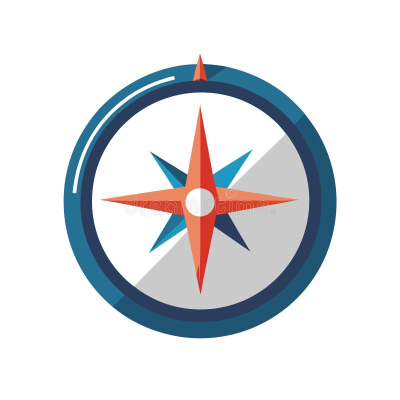 Modern Compass Rose Illustration: Navigation, Direction, and ...