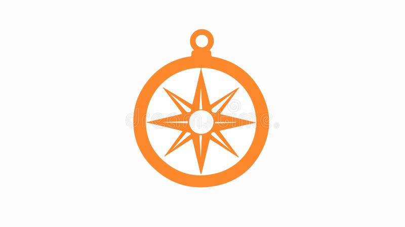 Modern Compass Vector Illustration for Navigation and Exploration ...