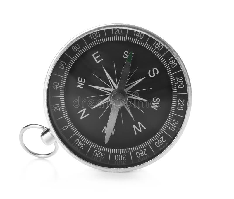 Modern Compass on Vintage World Map. Travel Planning Concept Stock ...