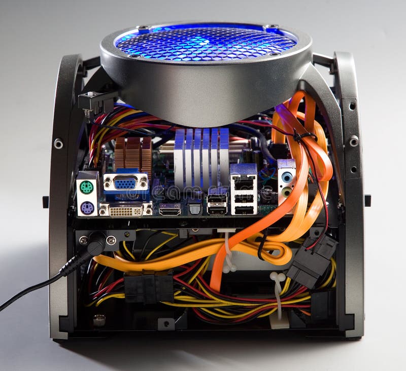 Modern computer stock image. Image of metal, equipment - 13375271