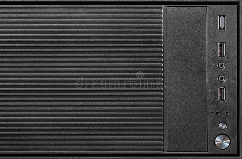 Modern Computer Case Usb Ports Design Elements Stock Photos - Free ...