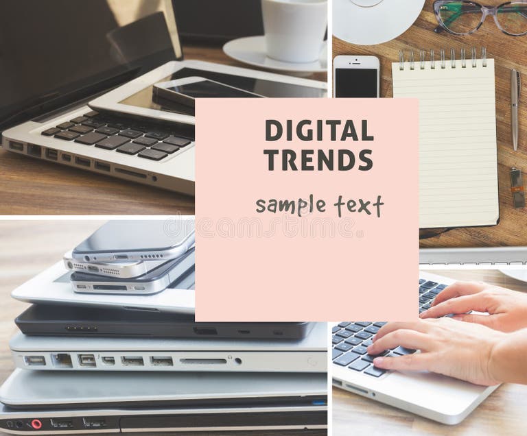 Modern computer gadgets stock photo. Image of connection - 94270038