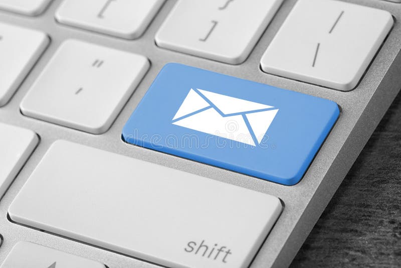 Envelope button stock image. Image of detail, surface - 7824075