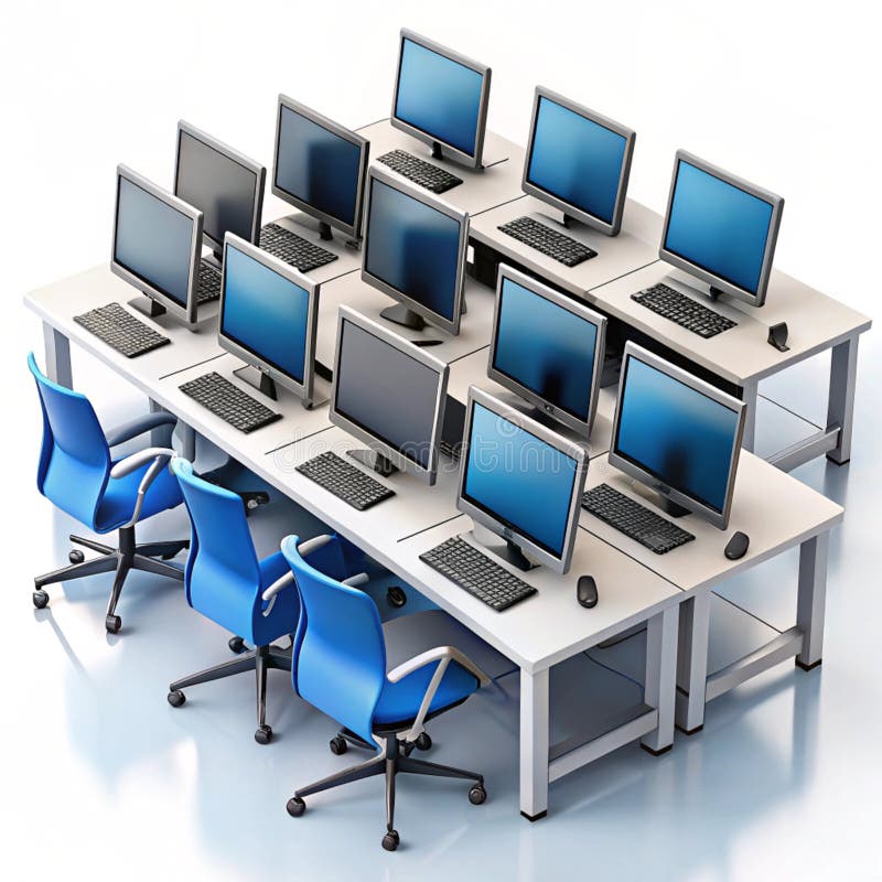 Modern Computer Lab Stock Illustrations – 8,872 Modern Computer Lab ...