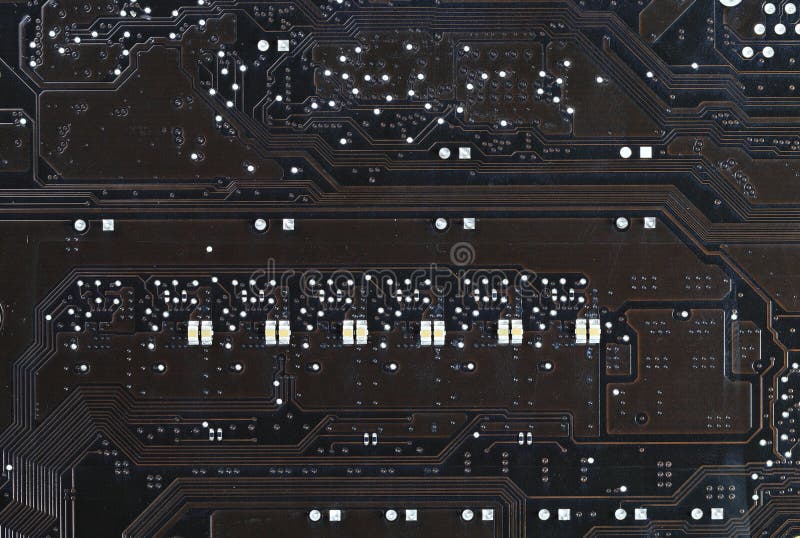 Diode in Electronic Circuit Board. Analog Circuit Board System Stock ...