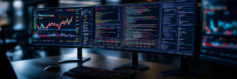 Dynamic Workspace: Blurred Office Vistas Stock Illustration - Illustration of busy, corporate ...