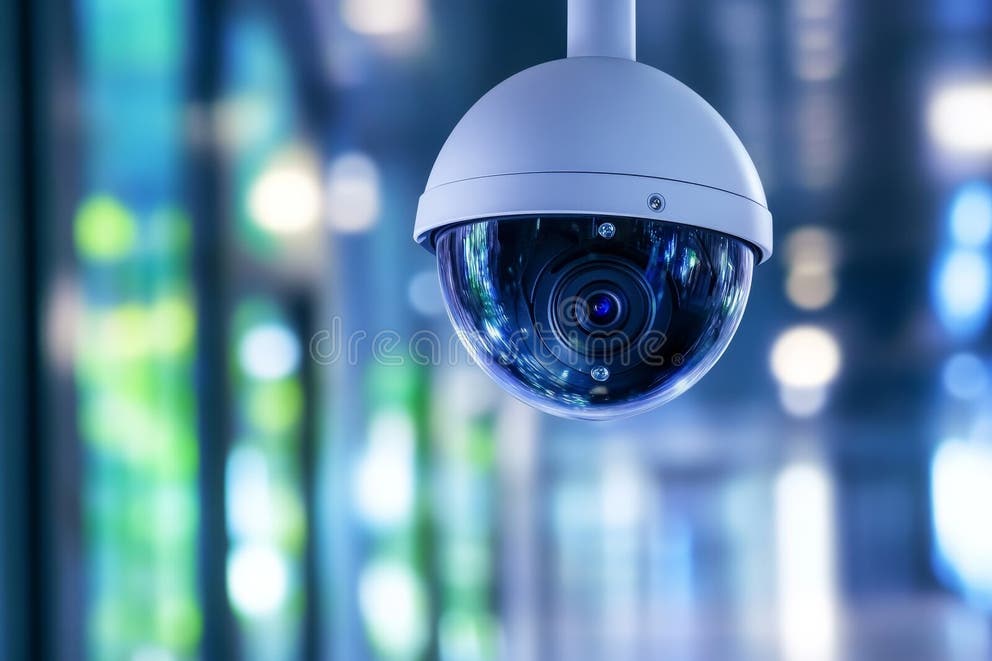 Modern Concealed Security Camera in Ceiling Light Fixture Hightech ...