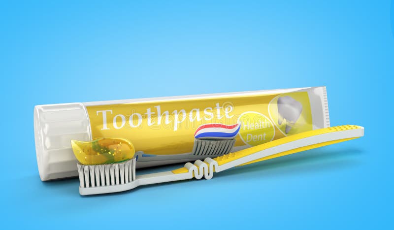 Modern Concept of the Design of a Tube of Toothpaste Toothpaste Stock ...