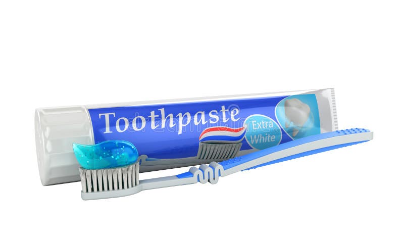 Modern Concept of the Design of a Tube of Toothpaste Toothpaste Stock ...