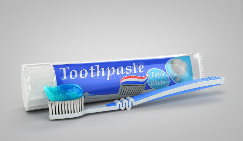 Modern Concept of the Design of a Tube of Toothpaste Toothpaste Stock ...