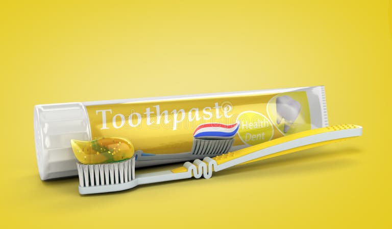 Modern Concept of the Design of a Tube of Toothpaste Toothpaste Stock ...