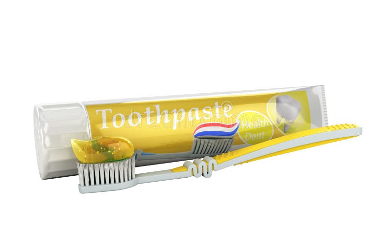 Modern Concept of the Design of a Tube of Toothpaste Toothpaste Stock ...