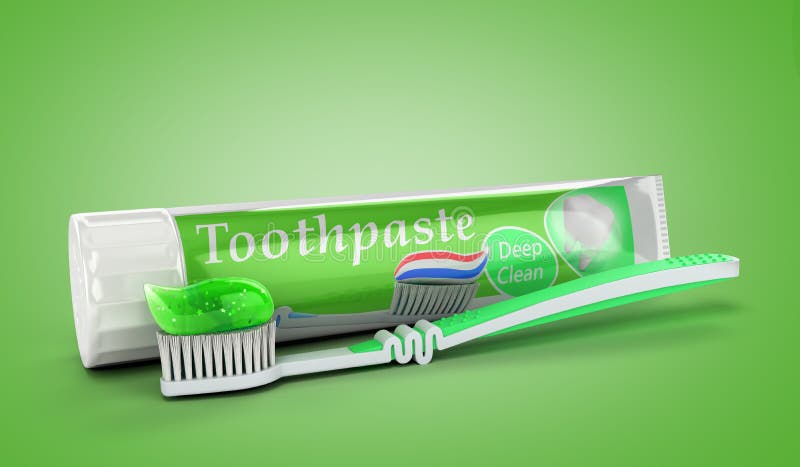 Modern Concept of the Design of a Tube of Toothpaste Toothpaste Stock ...