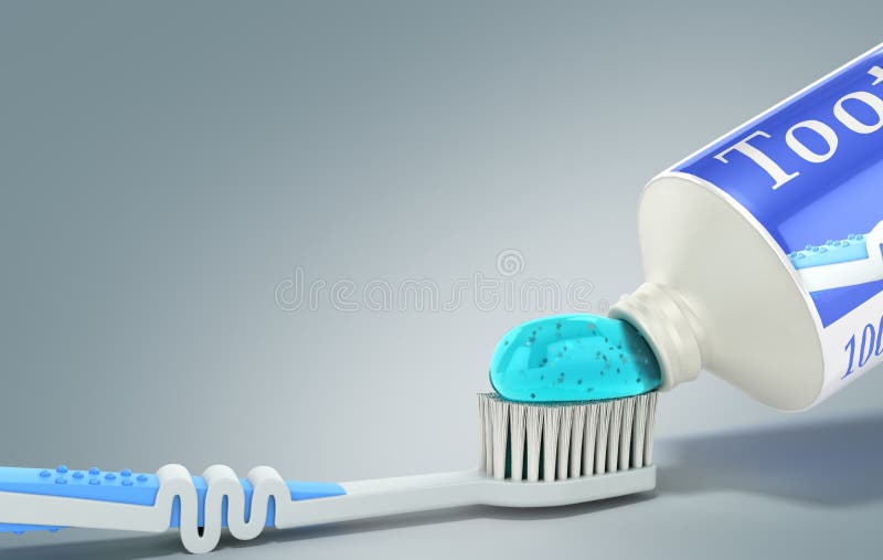Modern Concept of the Design of a Tube of Toothpaste Toothpaste Stock ...