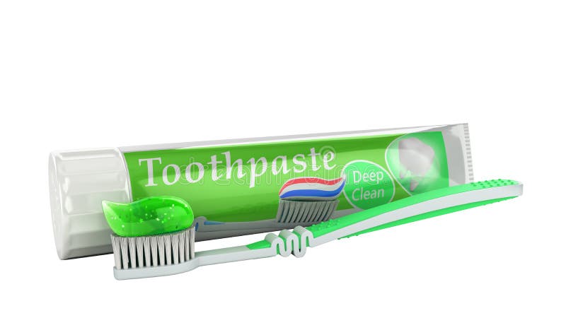 Modern Concept of the Design of a Tube of Toothpaste Toothpaste Stock ...
